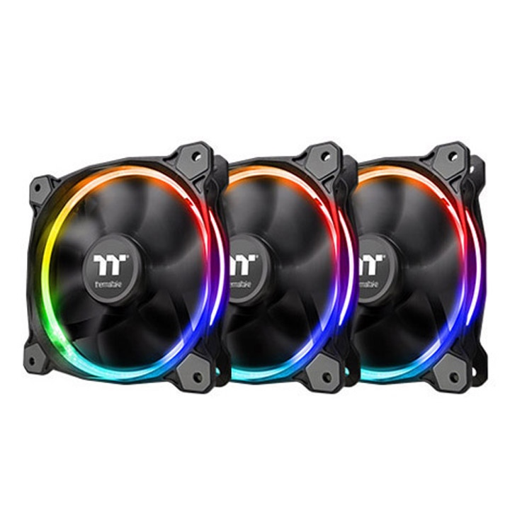 Riing 12 LED RGB Radiator Fan Sync Edition (3 Fanlı Paket)