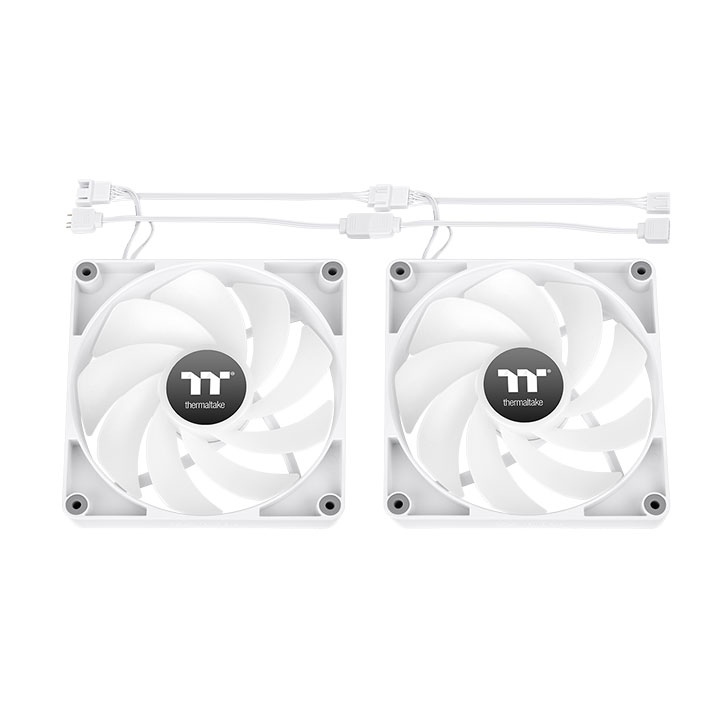 CT140 Reverse ARGB Sync PC Cooling Fan White (2-Fan Pack)
