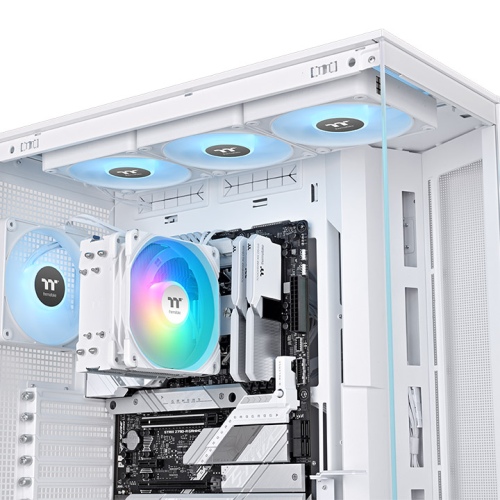 UX400 ARGB Sync CPU Cooler - White
