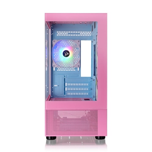 View 170 TG ARGB Bubble Pink Micro Chassis
