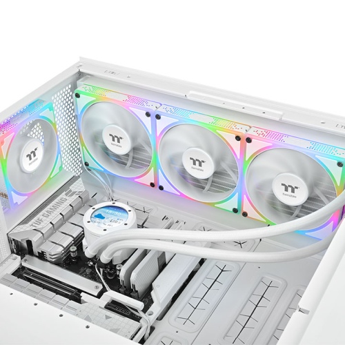 TOUGHFAN EX 140 ARGB Sync PC Cooling Fan - White (3-Fan Pack)